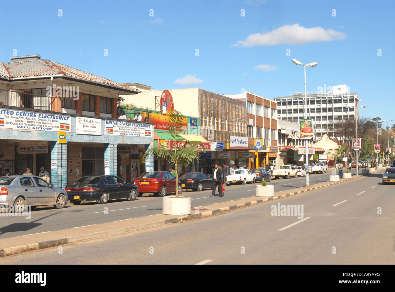 Eswatini mbabane capital downtown hi-res stock photography and images ...