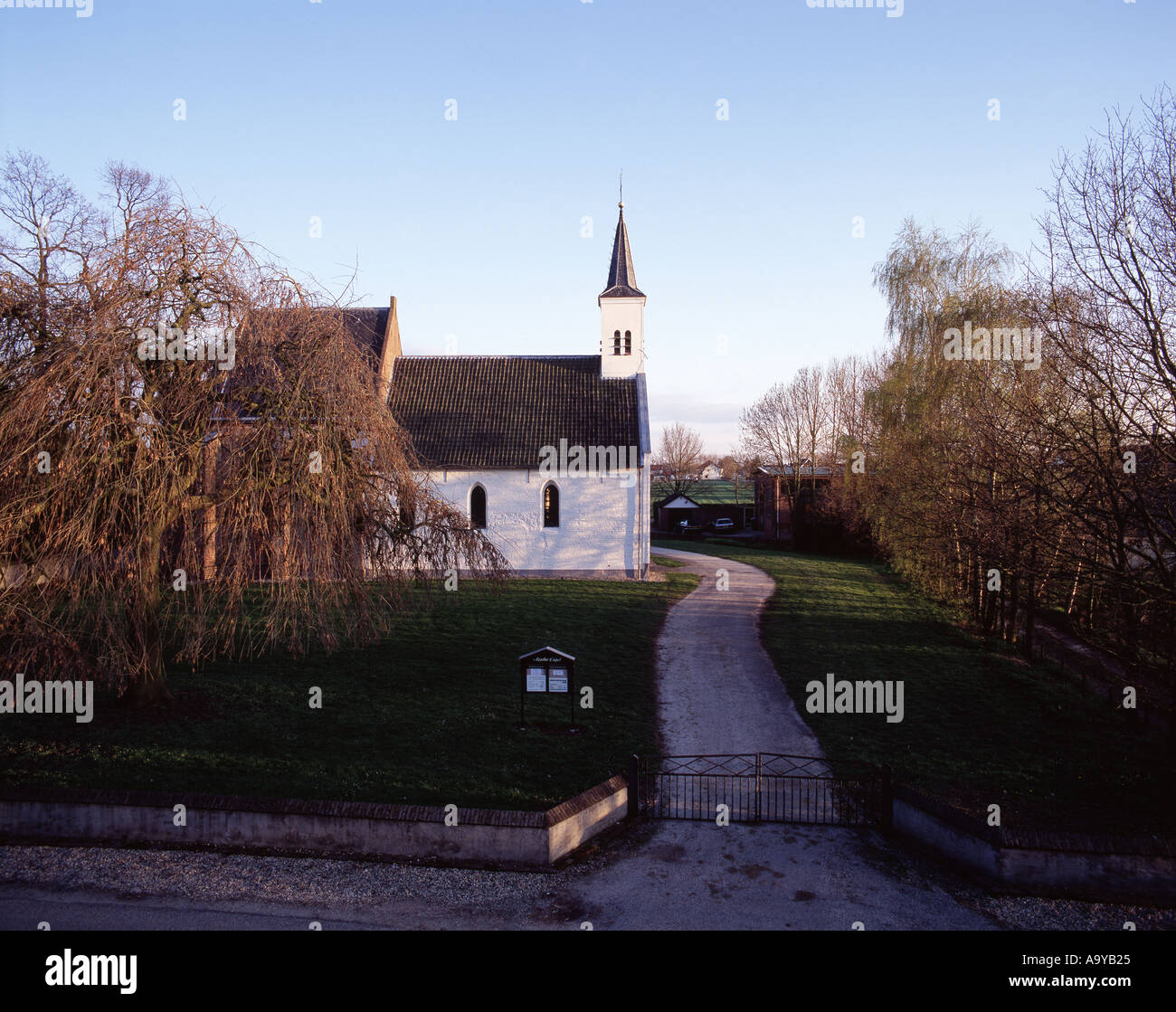 Church in Kapel Avezaath the Netherlands Stock Photo - Alamy