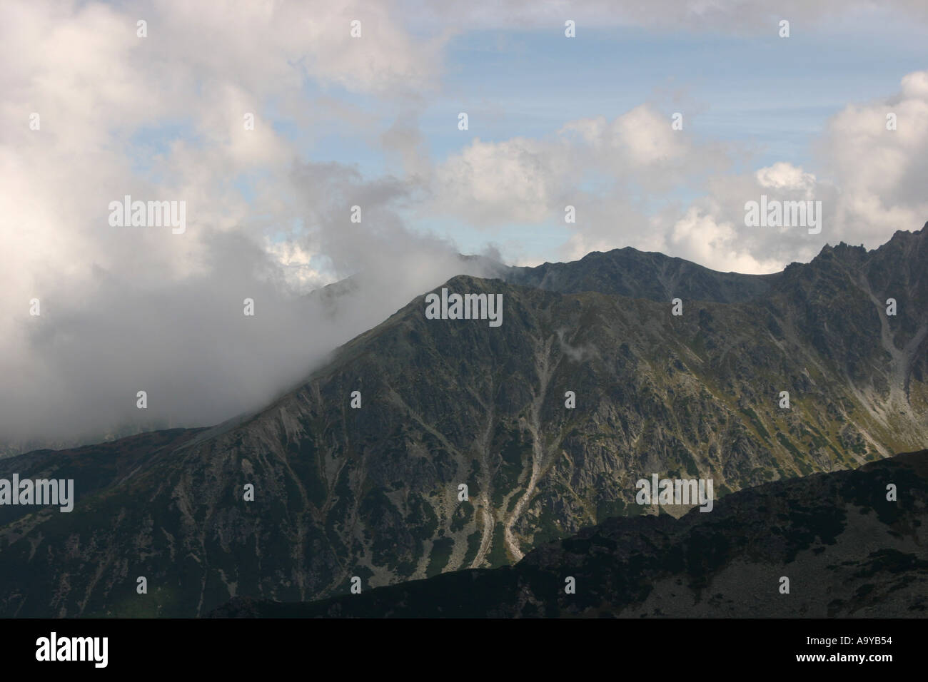 Cloudy kasprowy wierch hi-res stock photography and images - Alamy