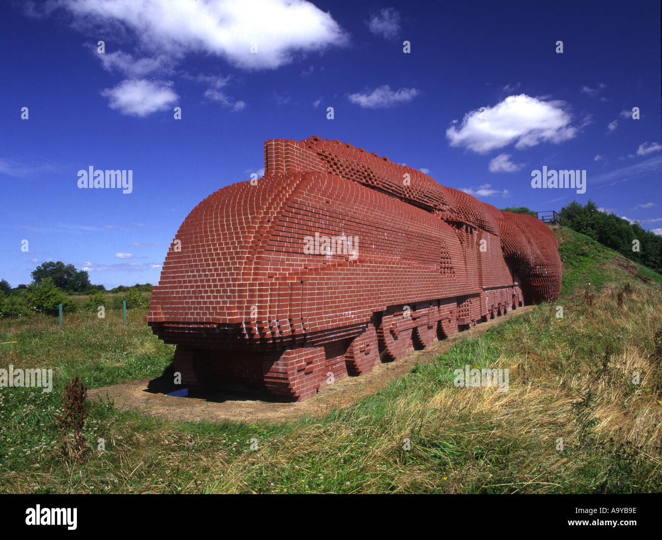 Darlington brick train hi-res stock photography and images - Alamy
