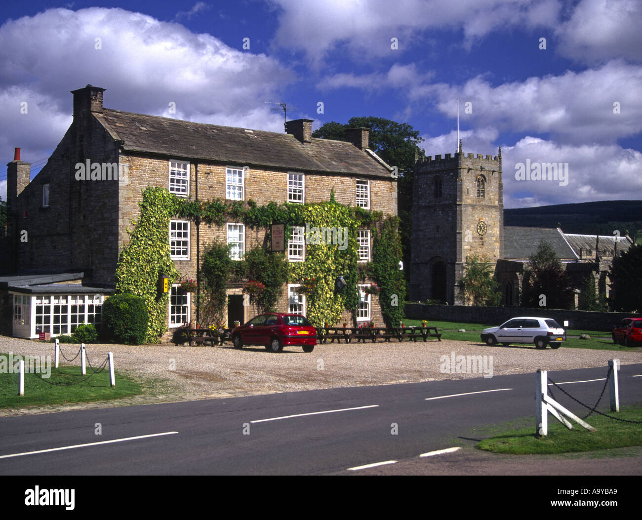 Rose and crown romaldkirk hi-res stock photography and images - Alamy