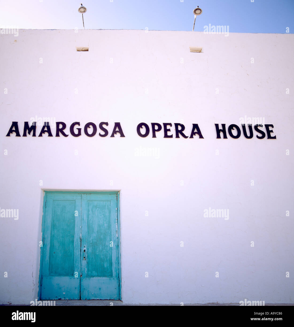 Modern American Culture. The little theatre the Amargosa Opera House in ...
