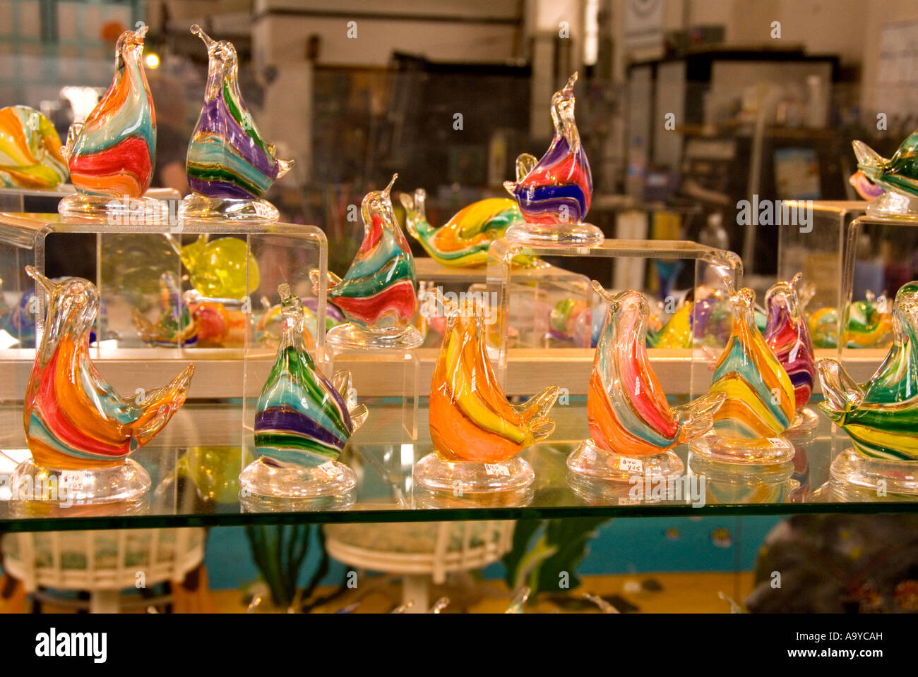 Bermuda Dockyard Glassworks Stock Photo - Alamy