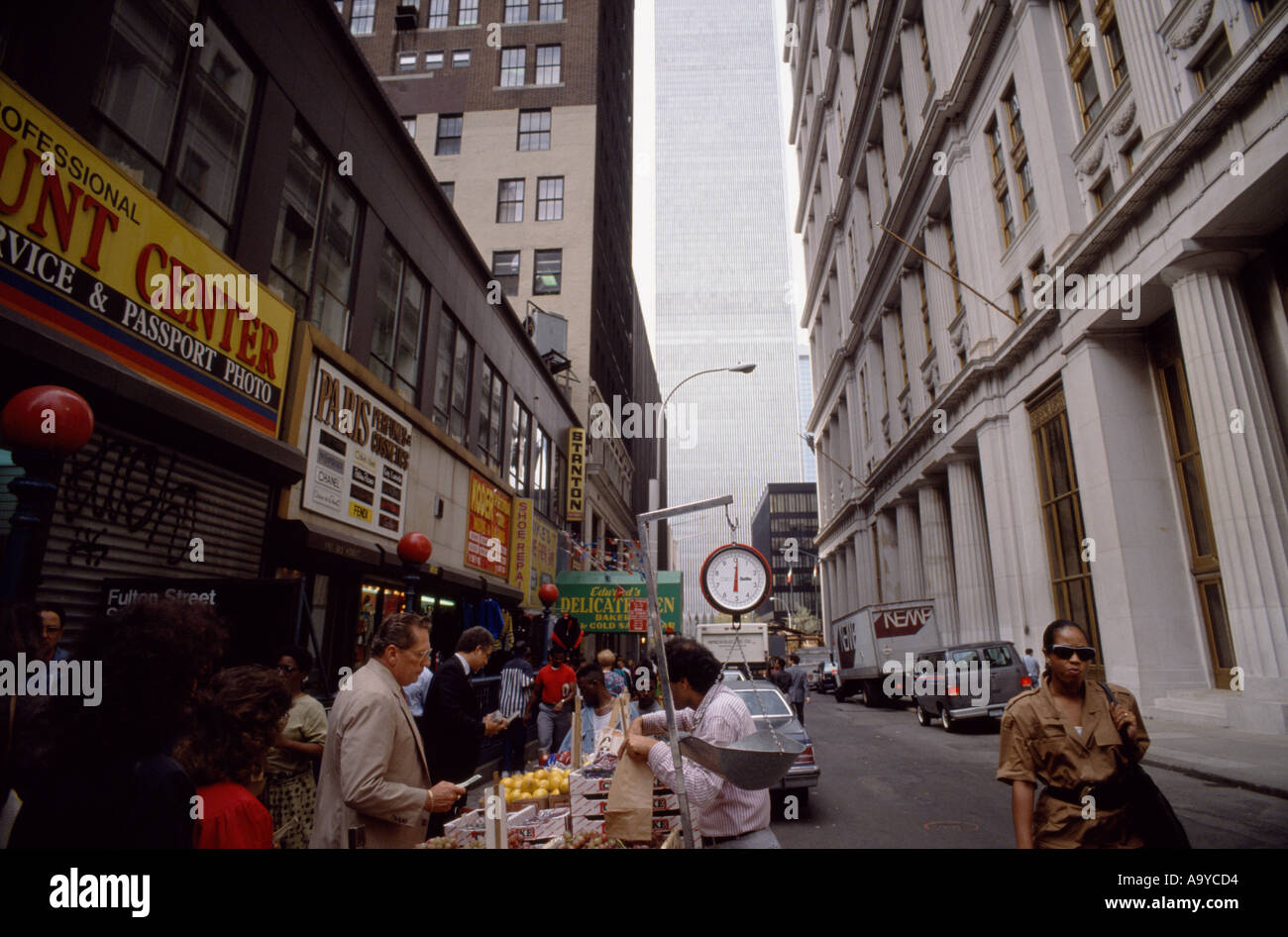 Manhattan in New York City in the United States of America USA. Life ...