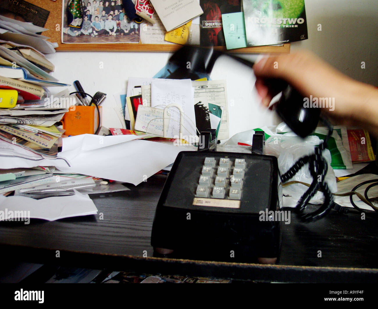 Hang up phone hi-res stock photography and images - Alamy