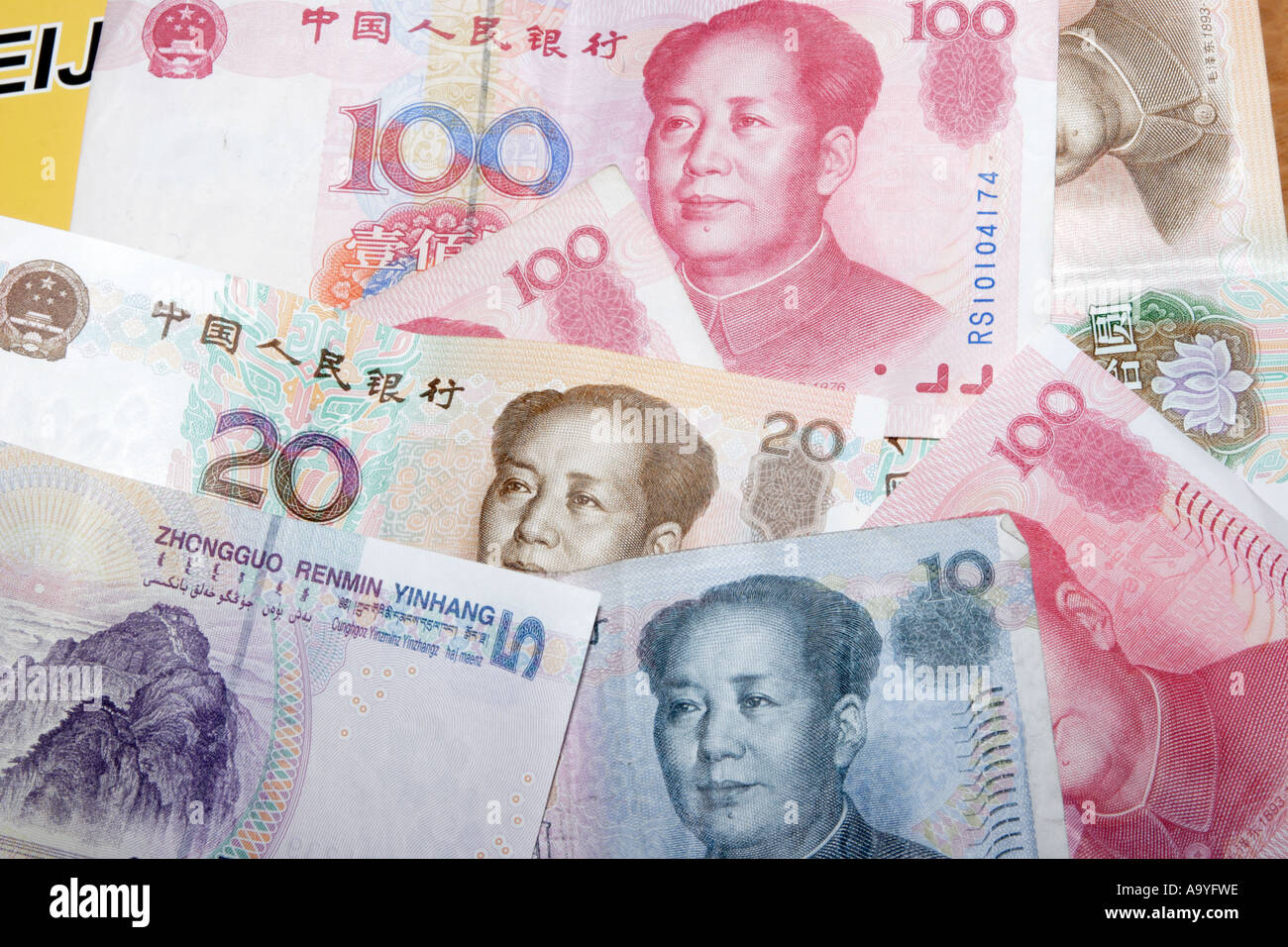 100 yuan note mao zedong hi-res stock photography and images - Alamy