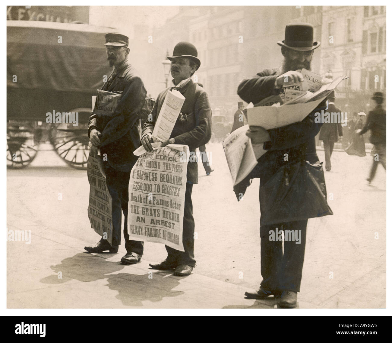 Newspaper cart hi-res stock photography and images - Alamy