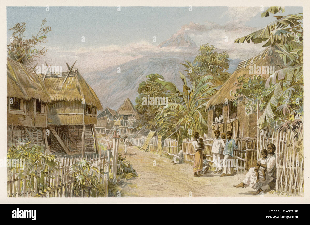 Philippines Luzon 1892 Stock Photo - Alamy