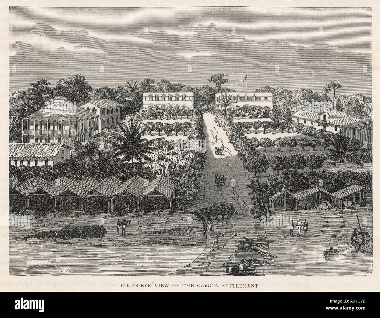 History of gabon hi-res stock photography and images - Alamy