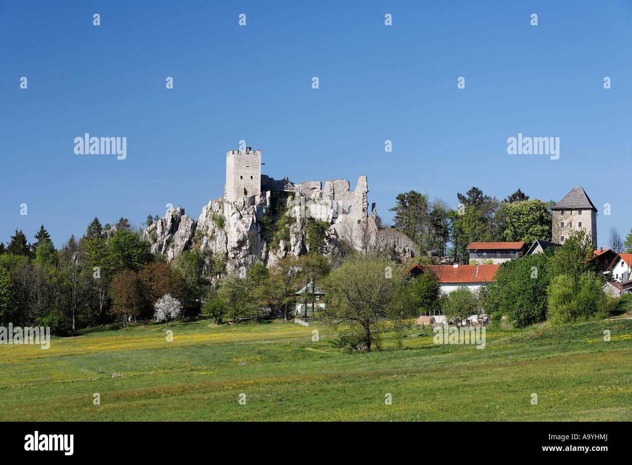 Weissenstein castle, Regen, Bayerischer Wald, Lower Bavaria, Germany ...