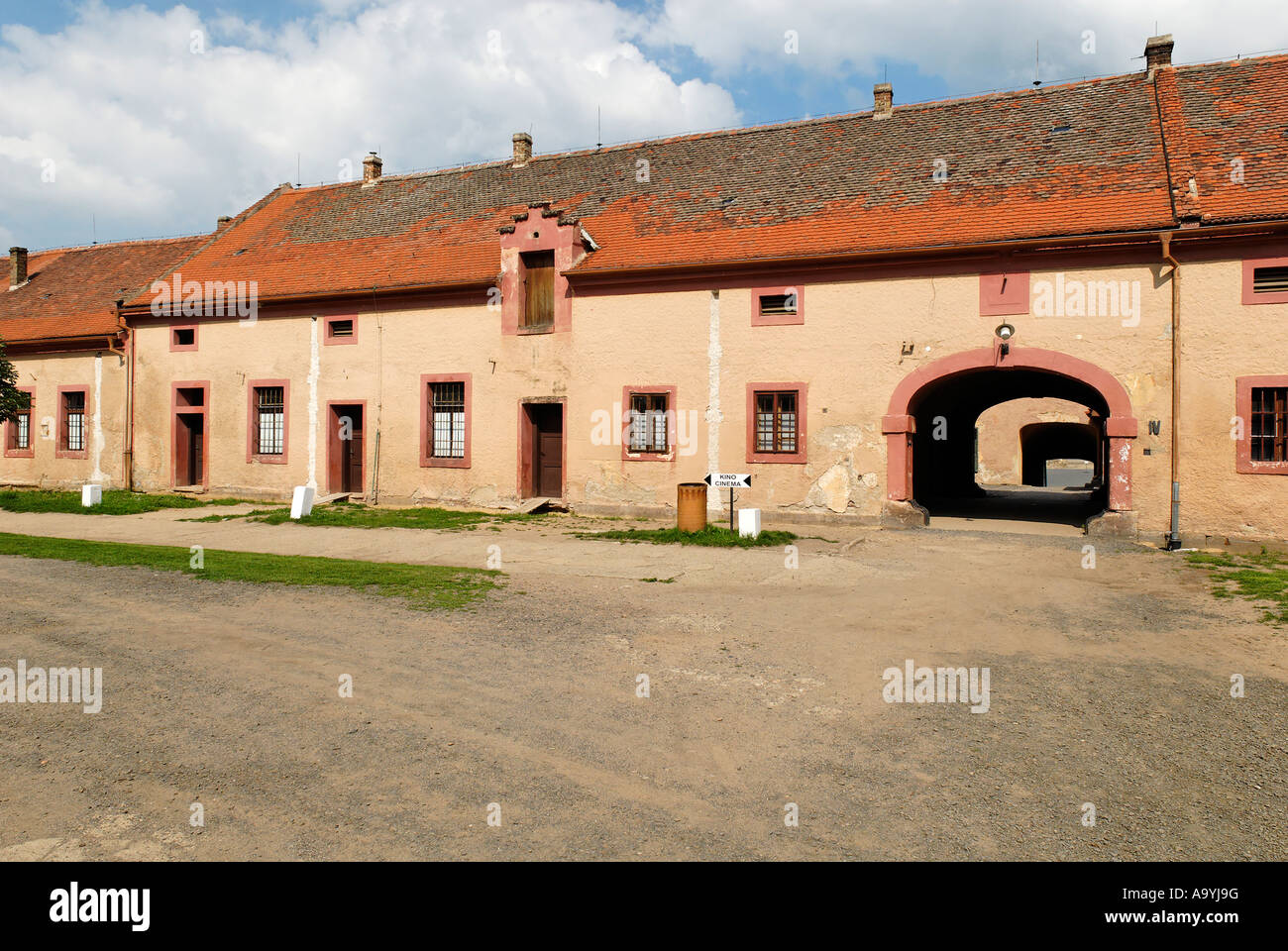 Gestapo prison Small Fortress Theresienstadt, Terezin, north Bohemia ...