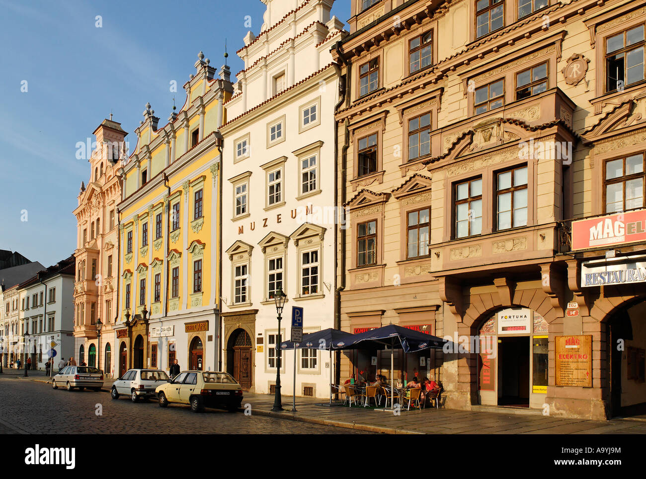 Historic old town of Pilsen, Plzen, Bohemia, west Bohemia, Czech ...