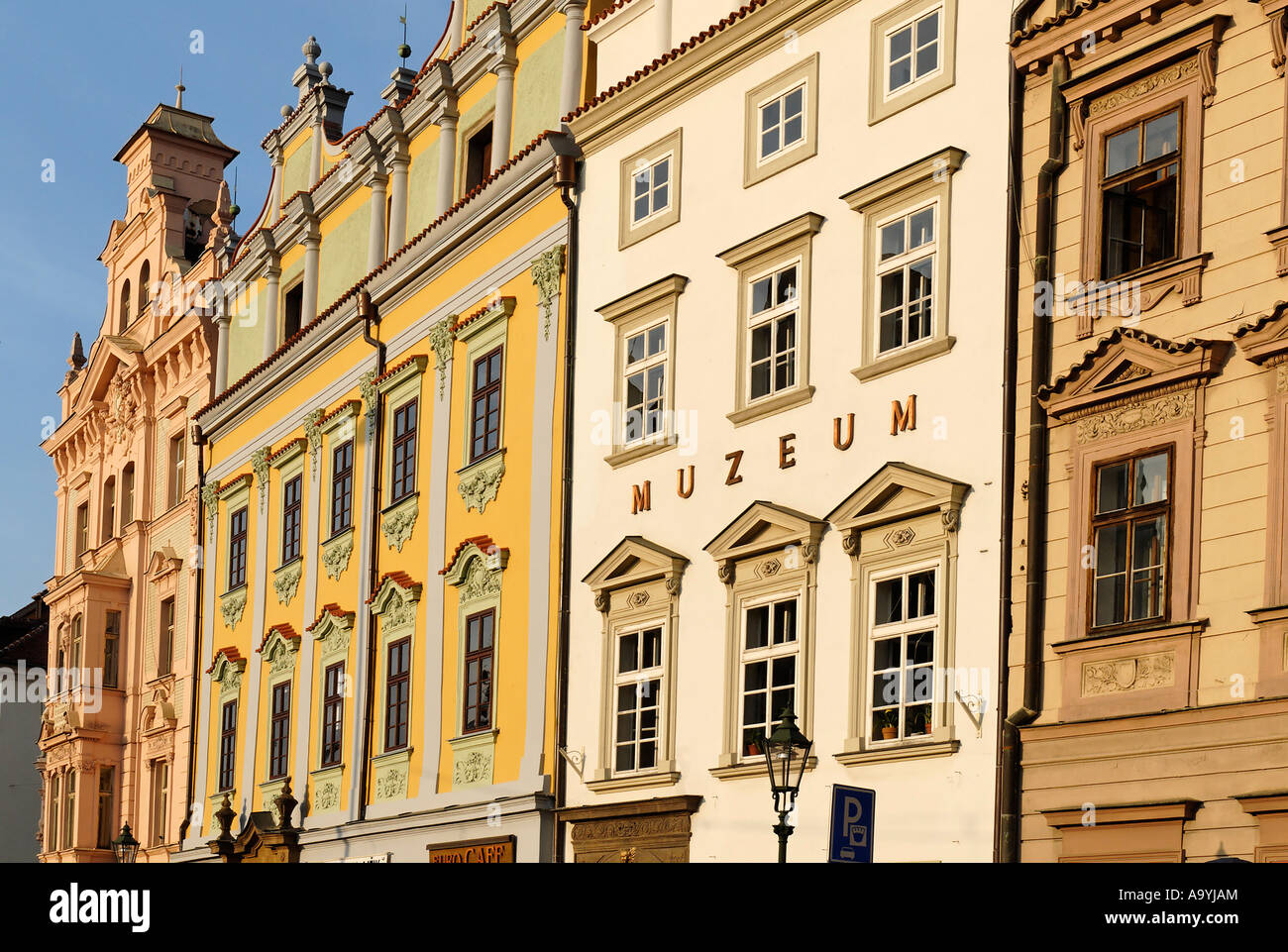 Historic old town of Pilsen, Plzen, Bohemia, west Bohemia, Czech ...