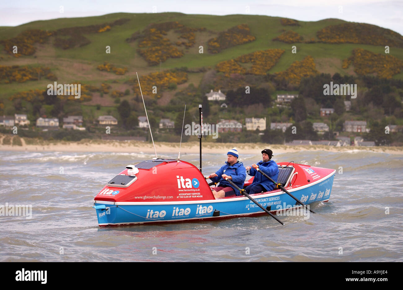 The GB Row Challenge Team from the Grenadier Guards are rowing June ...