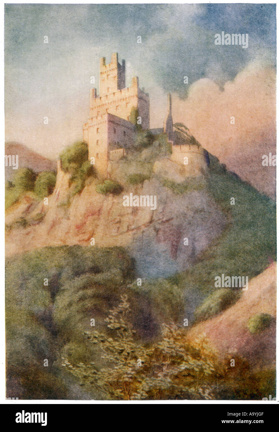 Germany Sonneck Castle Stock Photo - Alamy