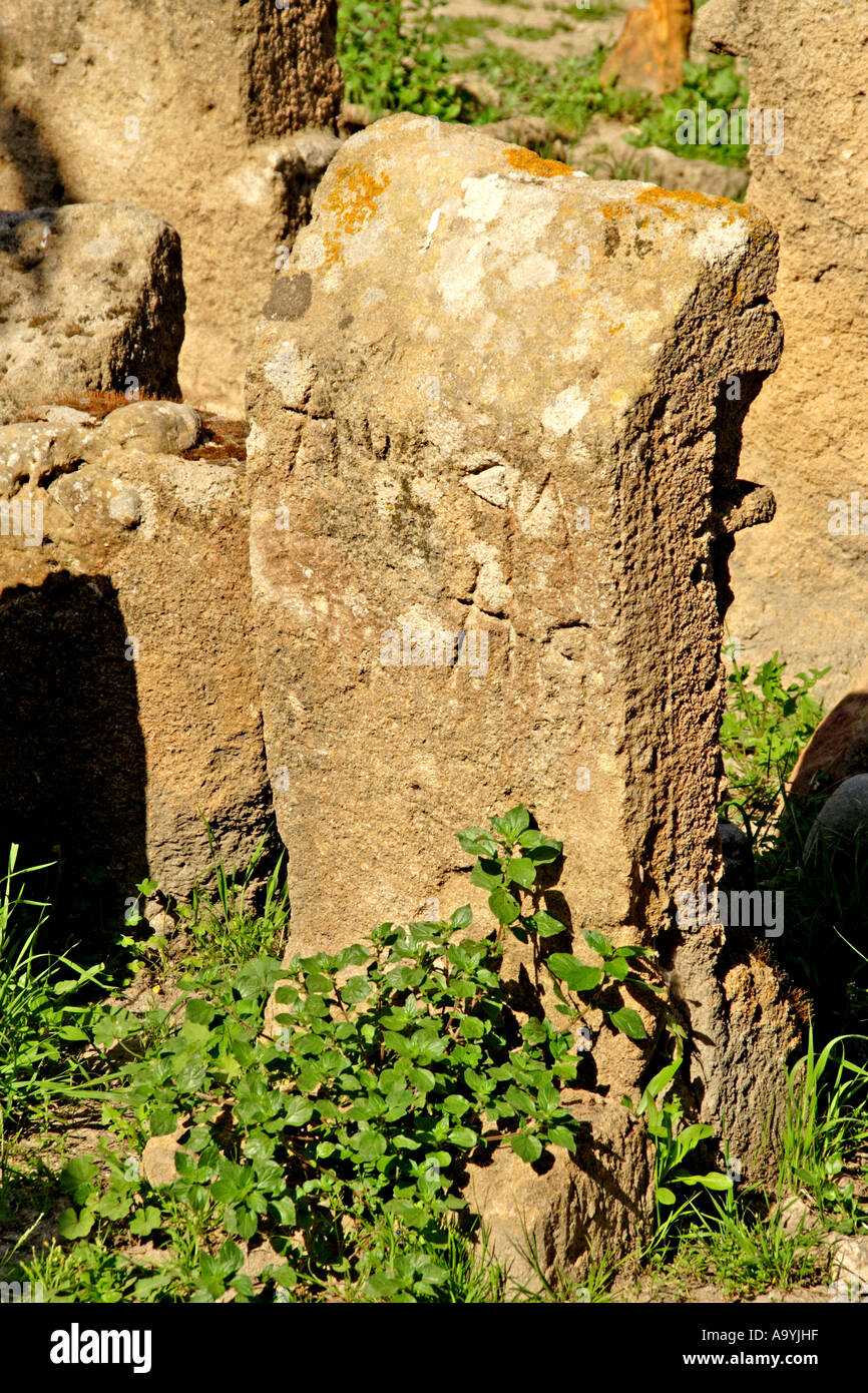 A STELAE Commemorative Headstone from the TOPHET crematorium on the ...
