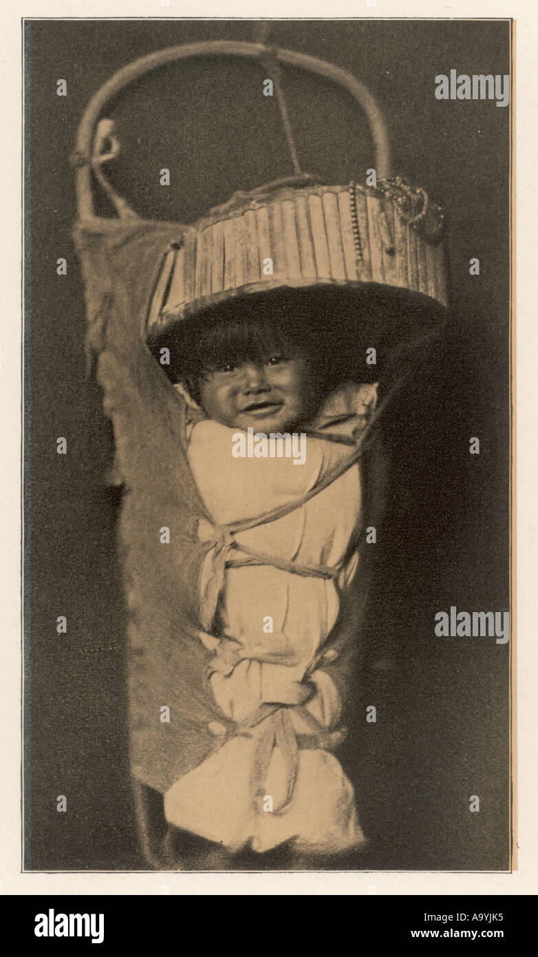 Racial Apache Baby 1903 Stock Photo - Alamy