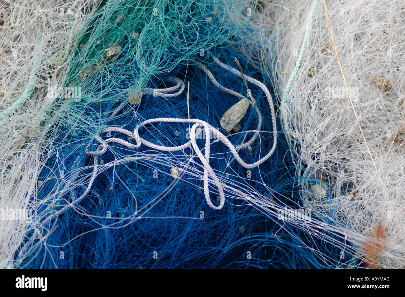 Fischernetze nahaufnahme hi-res stock photography and images - Alamy