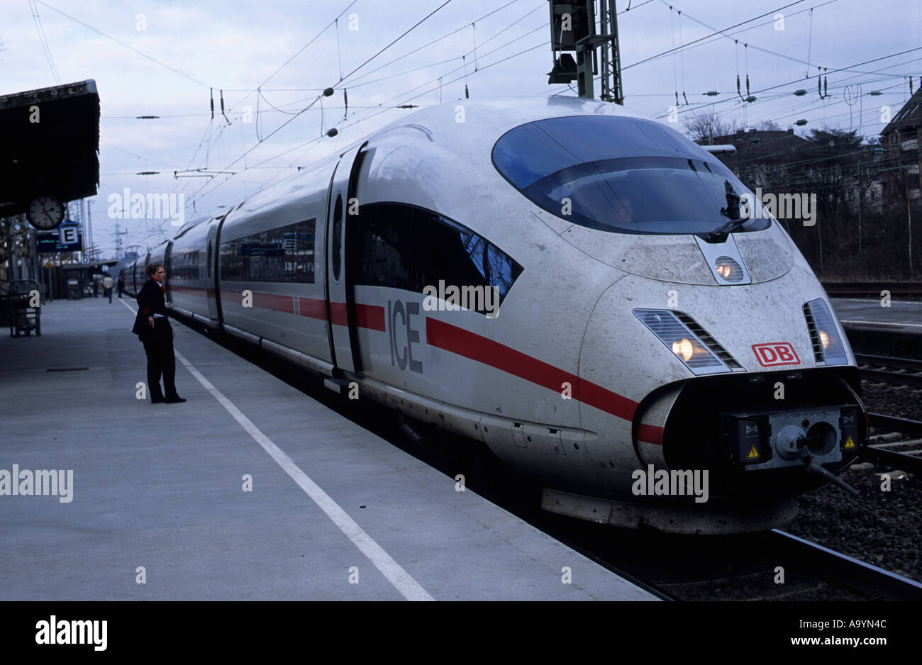 German railways inter city express train hi-res stock photography and ...