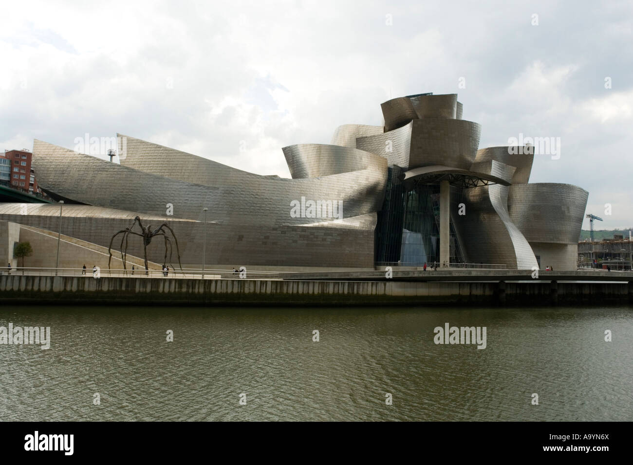 the Guggenheim Museum looks like a cruise ship Bilbao Basque Country ...