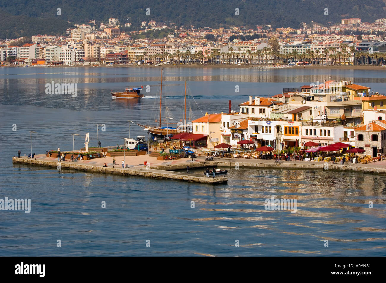 Cruise Port Marmaris Turkey Stock Photo - Alamy