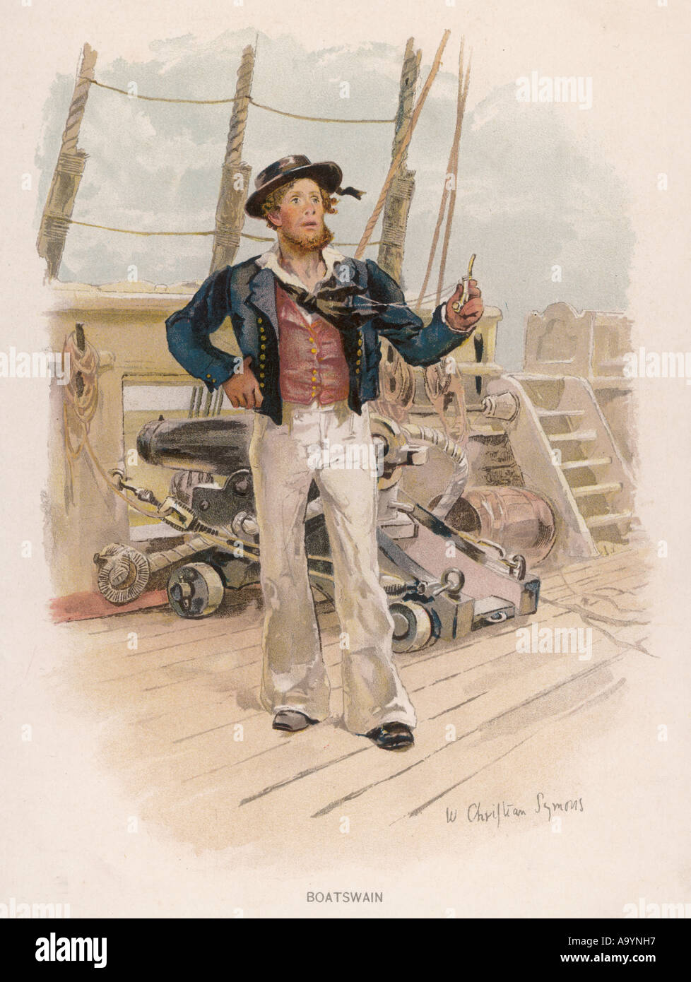 Boatswain hi-res stock photography and images - Alamy