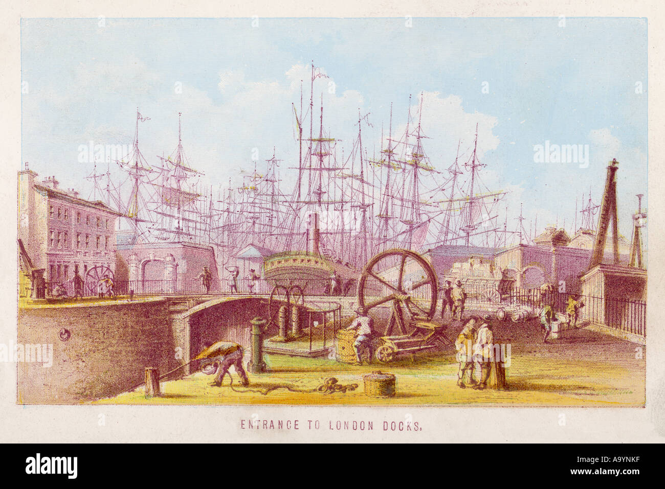 London docks hi-res stock photography and images - Alamy