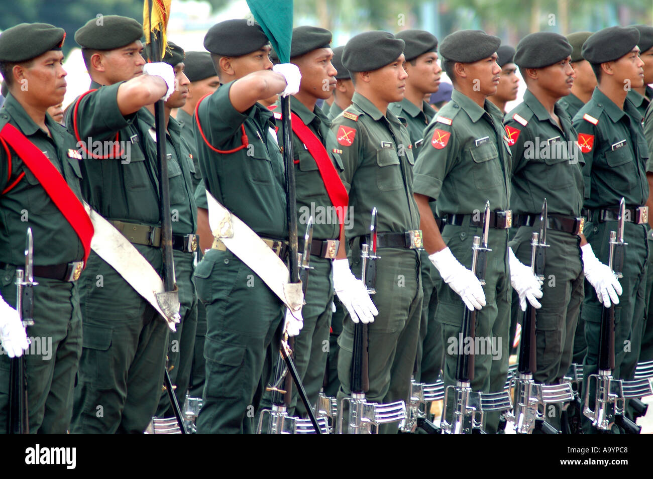 Malaysia Independance Day March Pass Stock Photo - Alamy