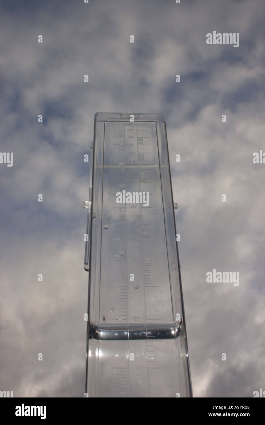 Plastic rain gauge hi-res stock photography and images - Alamy
