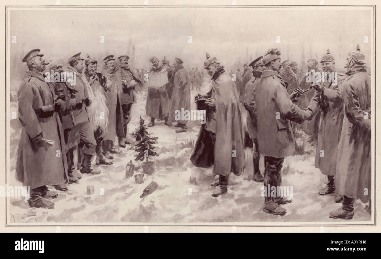 Christmas truce 1914 hi-res stock photography and images - Alamy