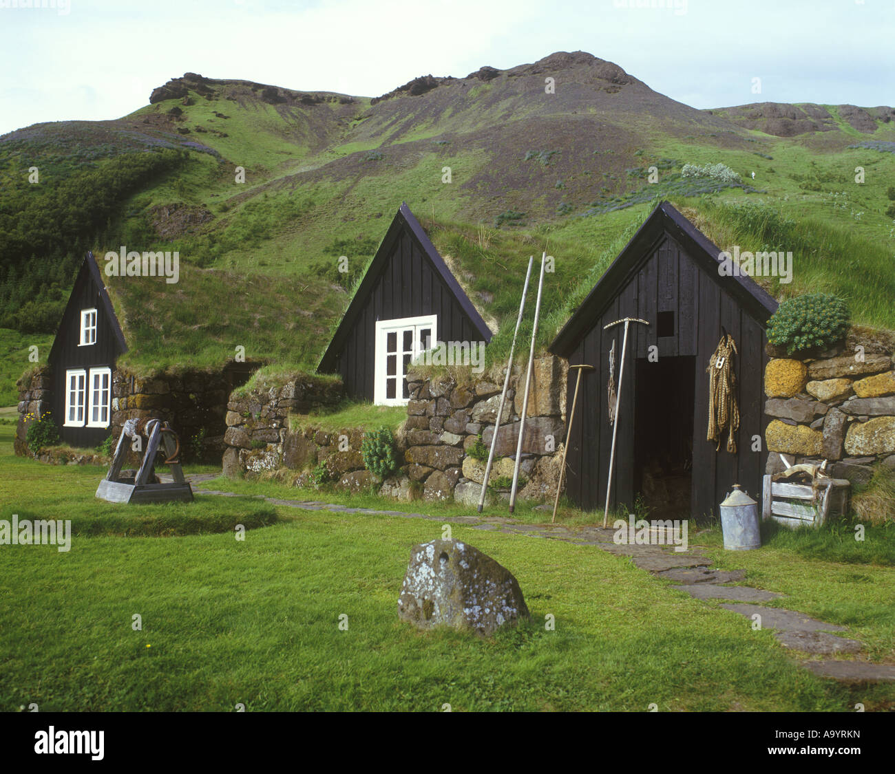 FOLK MUSEUM SKOGAR ICELAND Stock Photo - Alamy