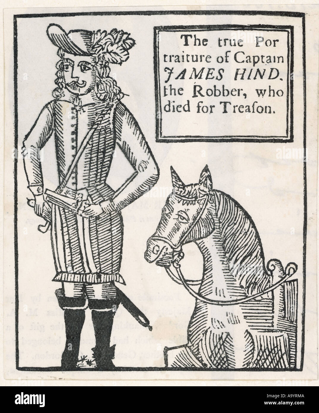 Highwayman James Hind Stock Photo - Alamy