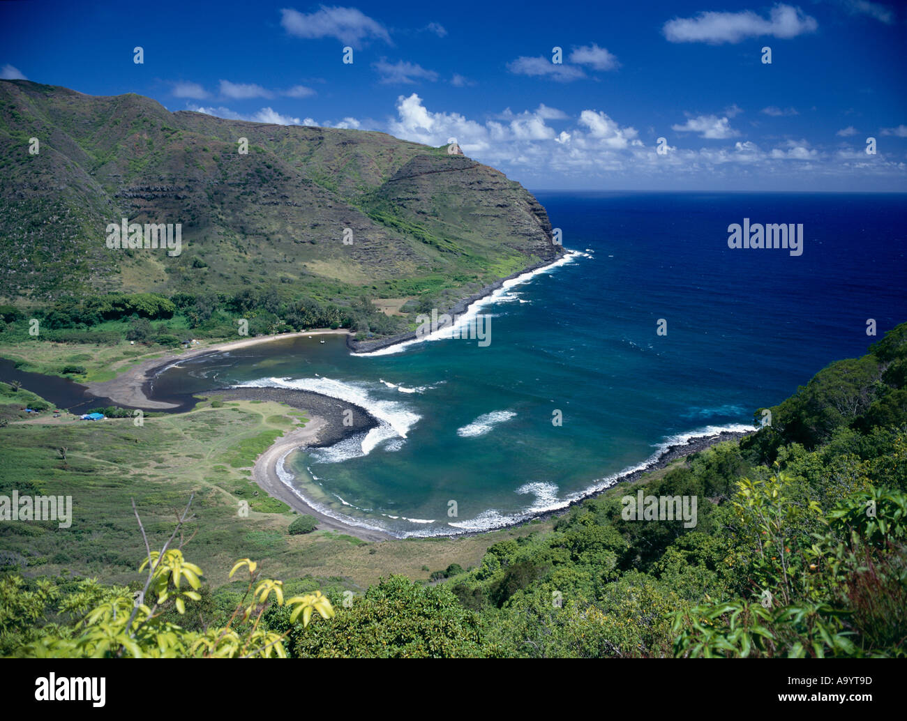 Halawa valley, molokai hi-res stock photography and images - Alamy