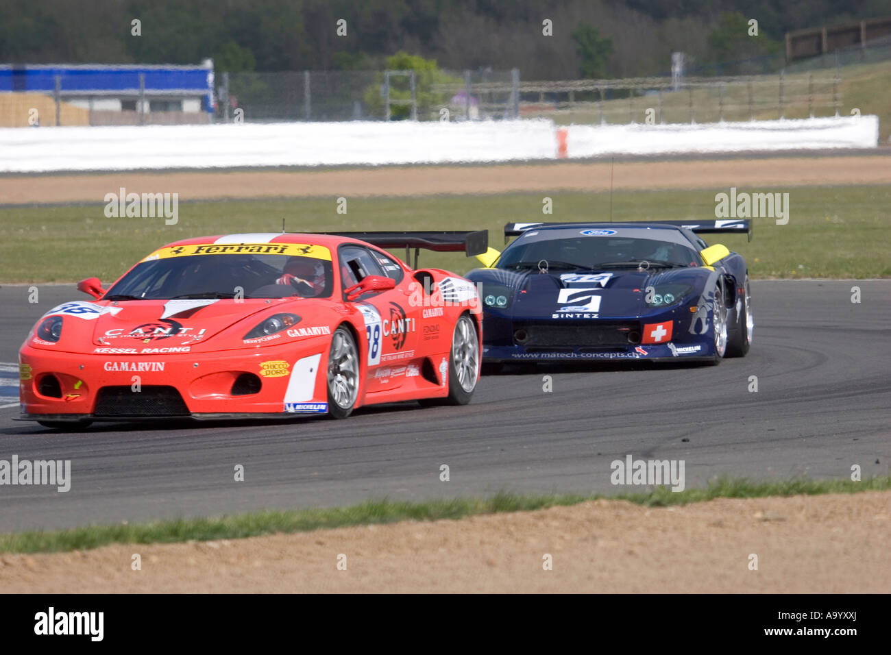 Silverstone May 2007 FIA GT Stock Photo - Alamy