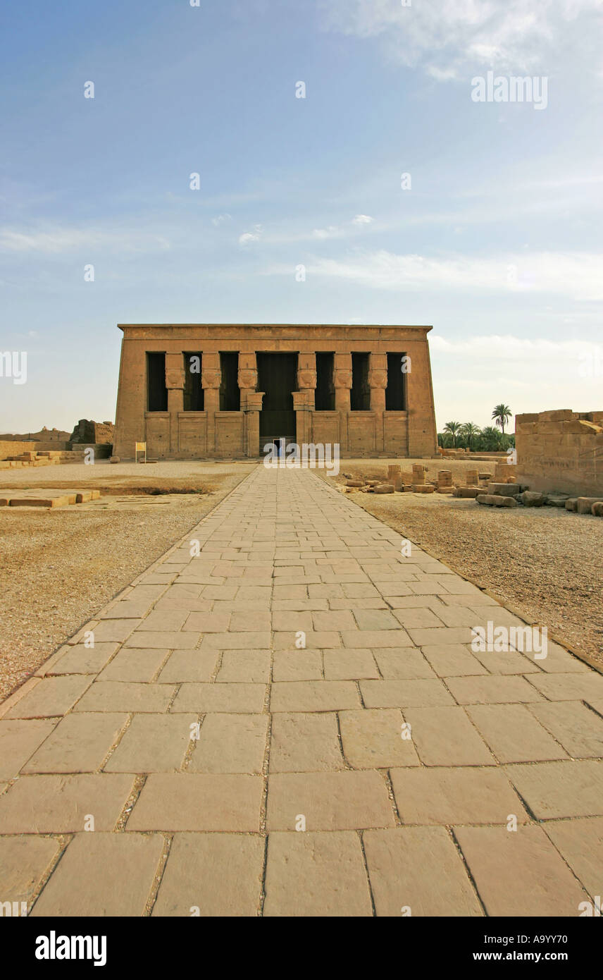 Dendara temple hi-res stock photography and images - Alamy