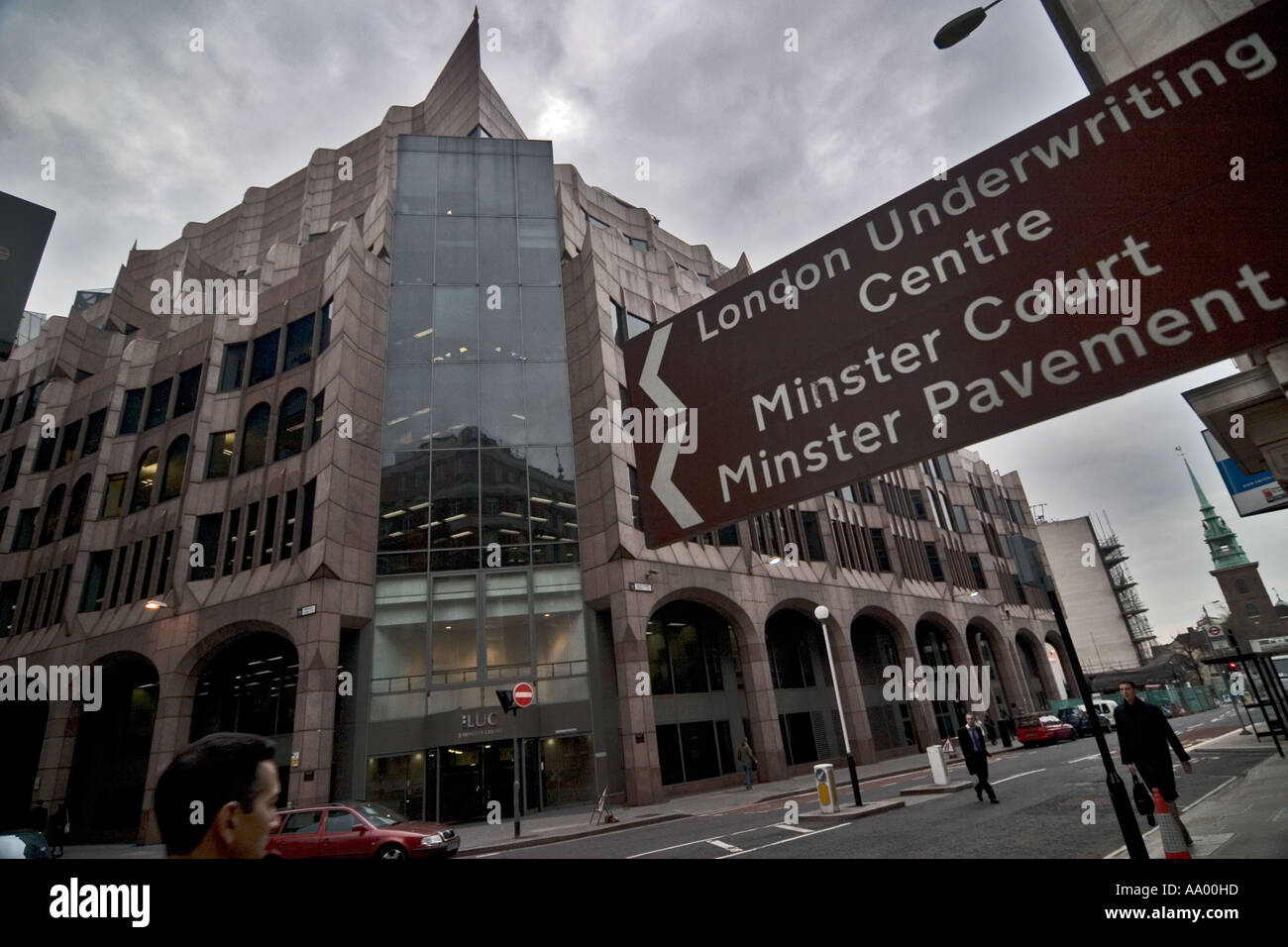 Minster Court in the City of London home to the London Underwriting ...