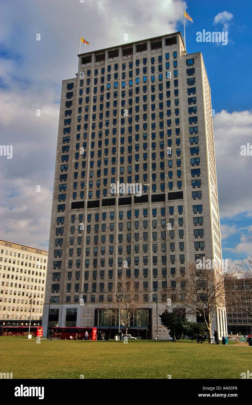 The Shell Centre The Shell Transport Trading Company Headquarters on ...