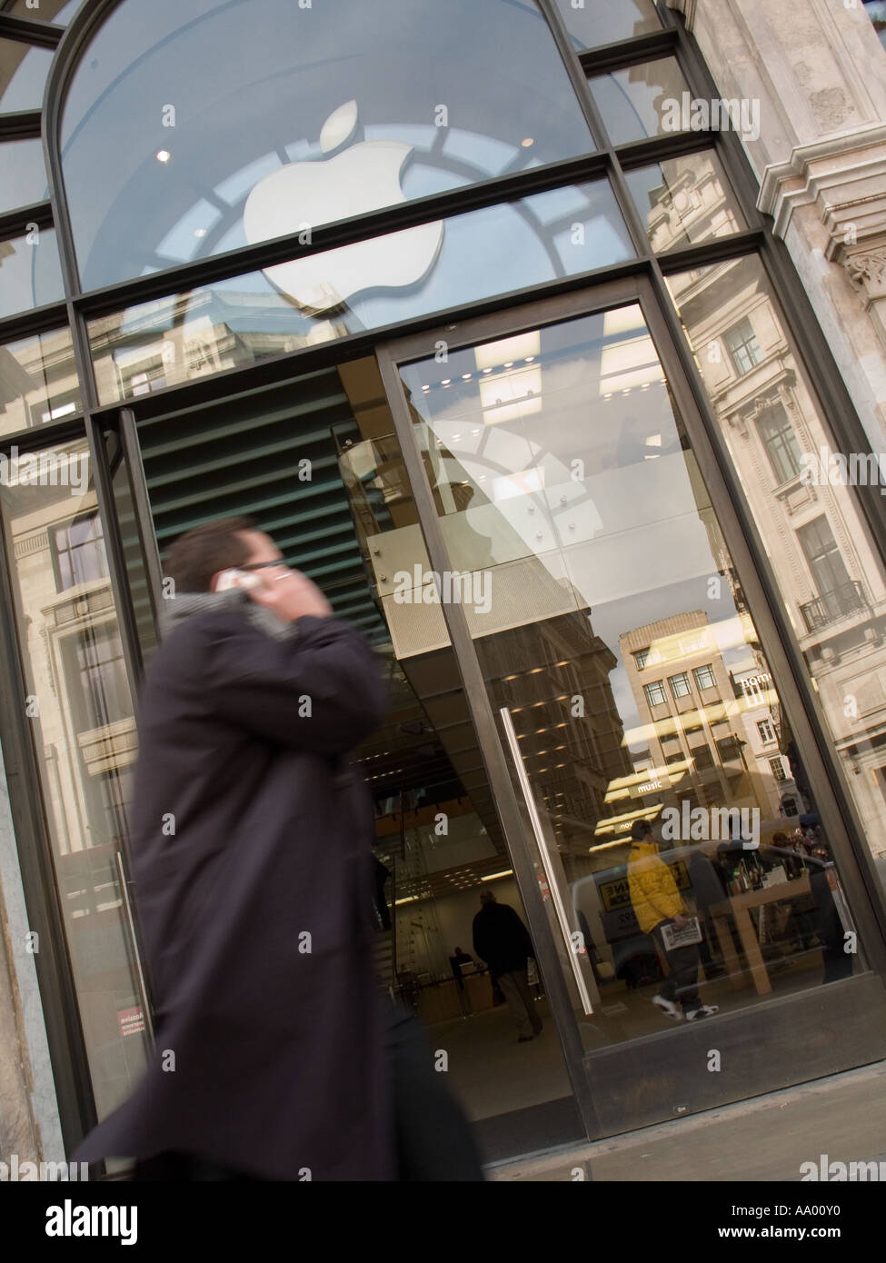 Apple Store Regent Street London Stock Photo - Alamy