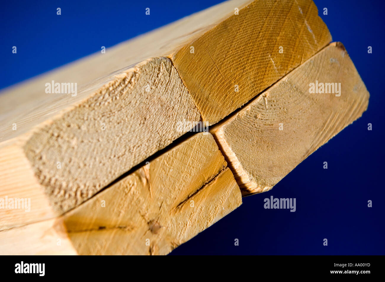 Ends of planks of wood Stock Photo - Alamy