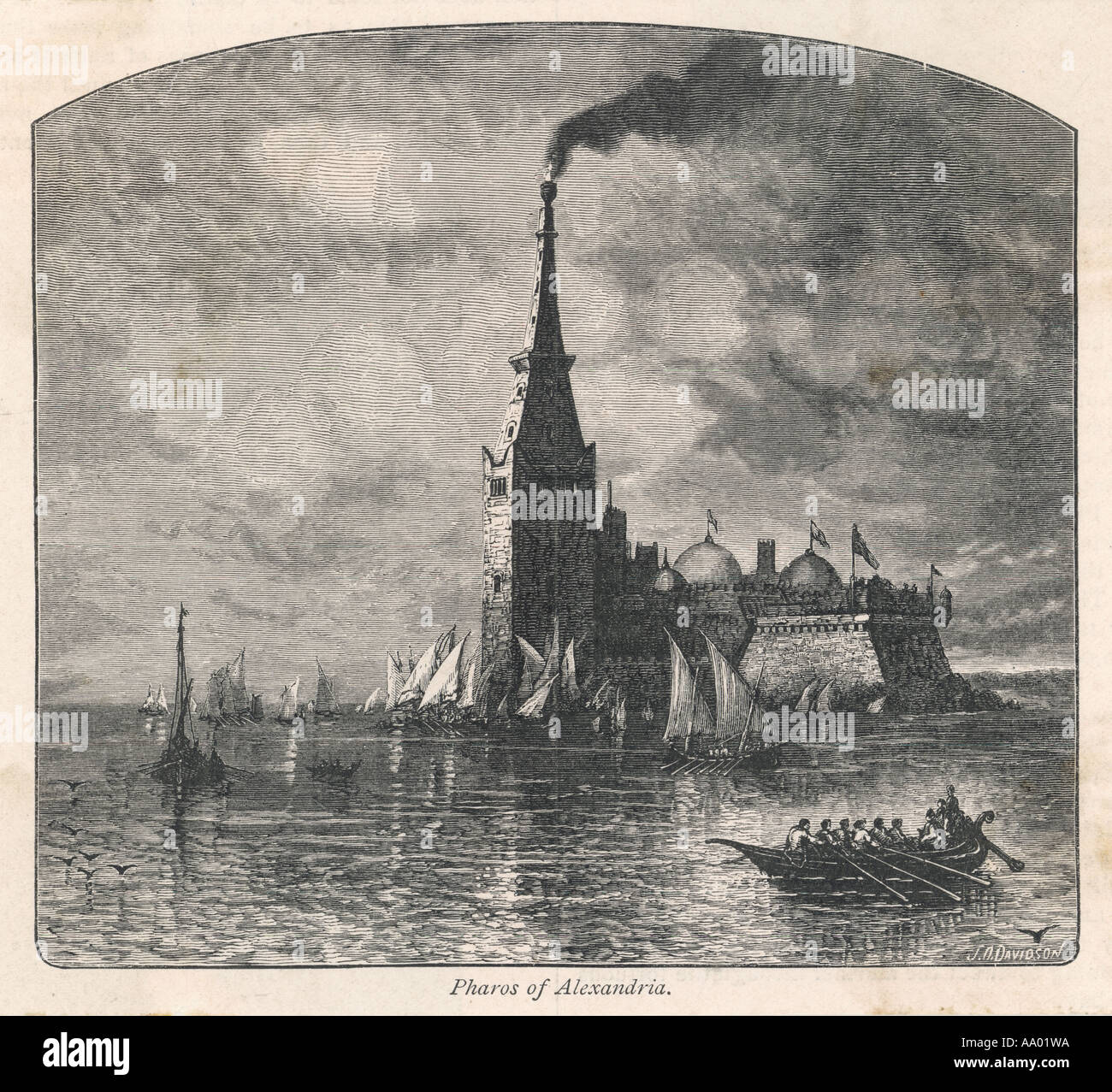 Pharos Of Alexandria Stock Photo - Alamy