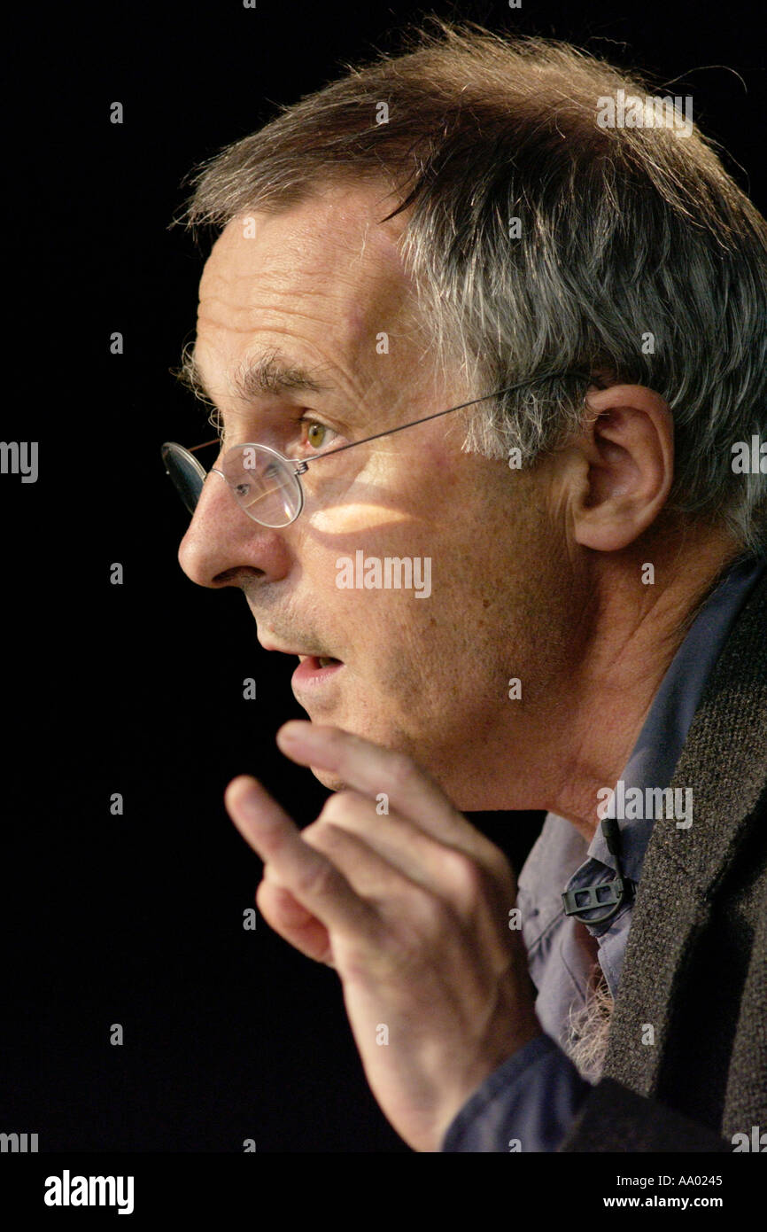 Professor Steve Jones geneticist pictured at Hay Festival 2003 Hay on ...