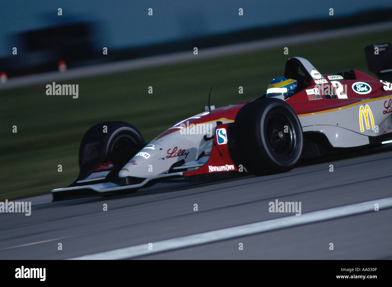 Sebastien Bourdais races at the Cleveland Grand Prix 2003 Stock Photo ...