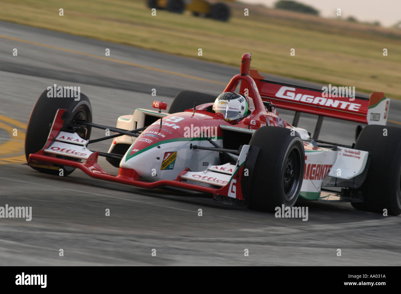 Michel Jourdain Jr races at the Cleveland Grand Prix 2003 Stock Photo ...