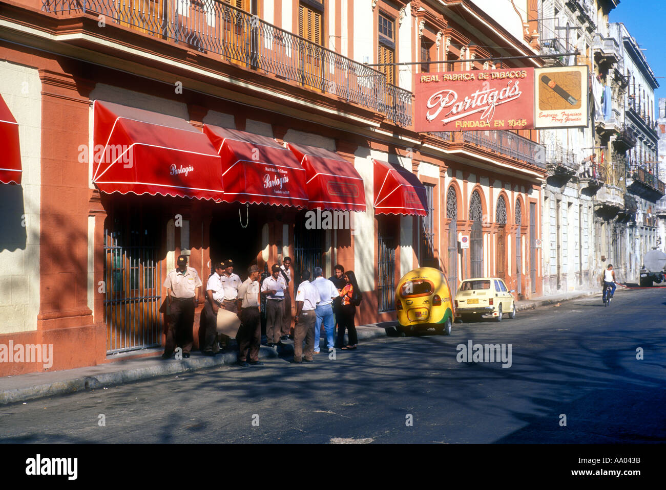 The historic Partagas cigar factory in Havana Cuba Caribbean Stock ...