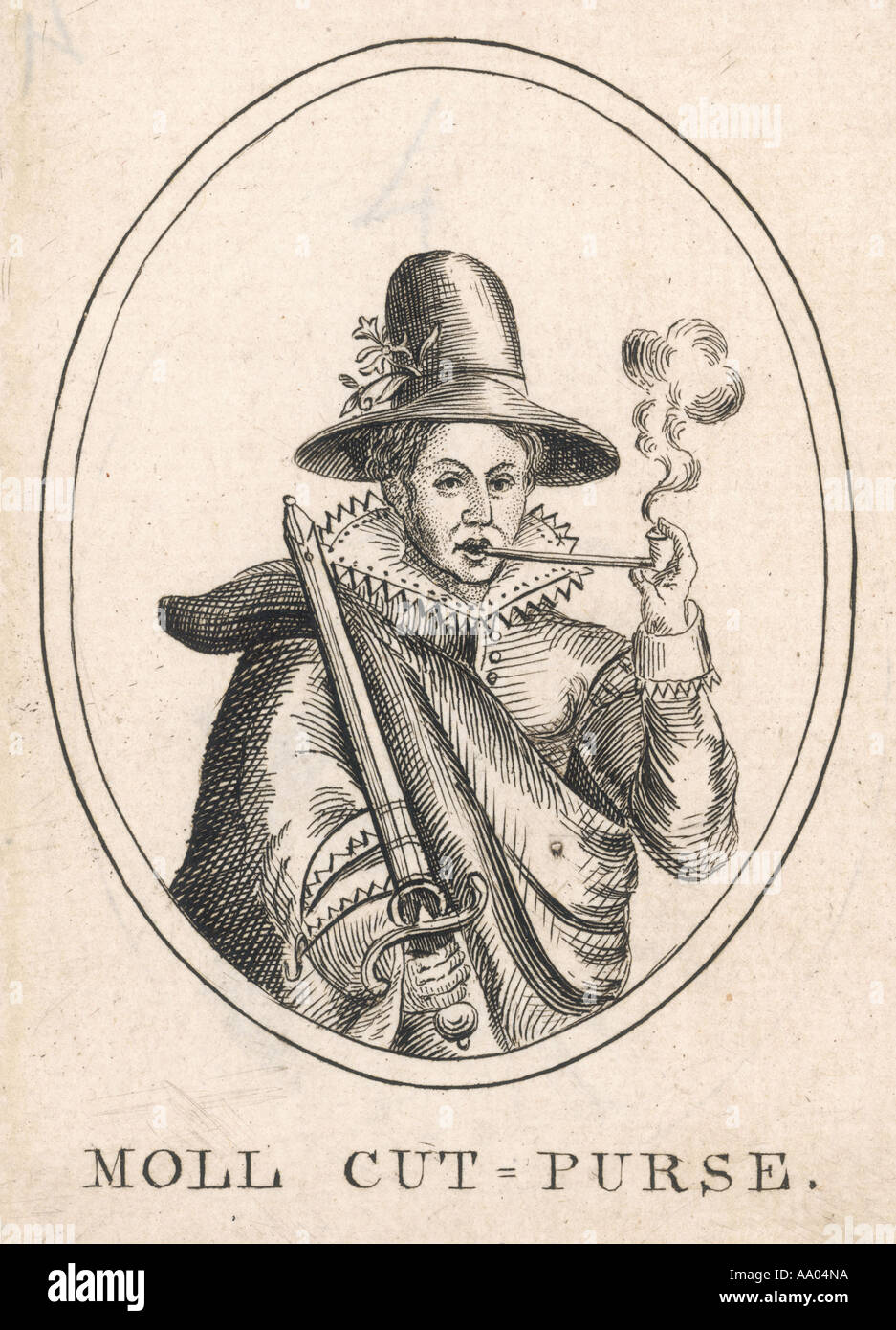 Mary Frith Pickpocket Stock Photo - Alamy