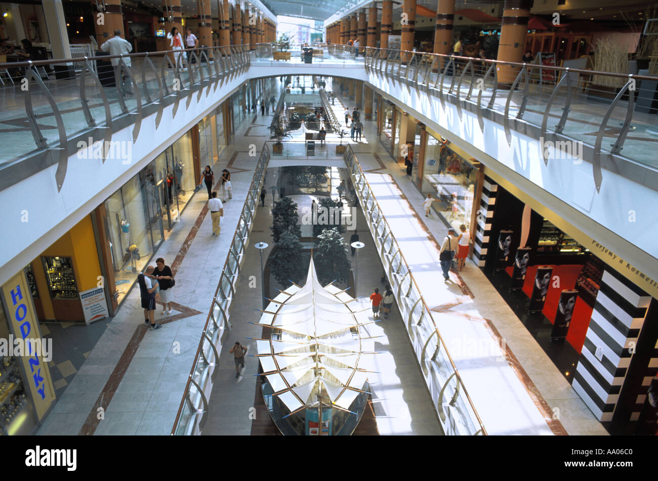 Novy smichov shopping centre smichov hi-res stock photography and ...