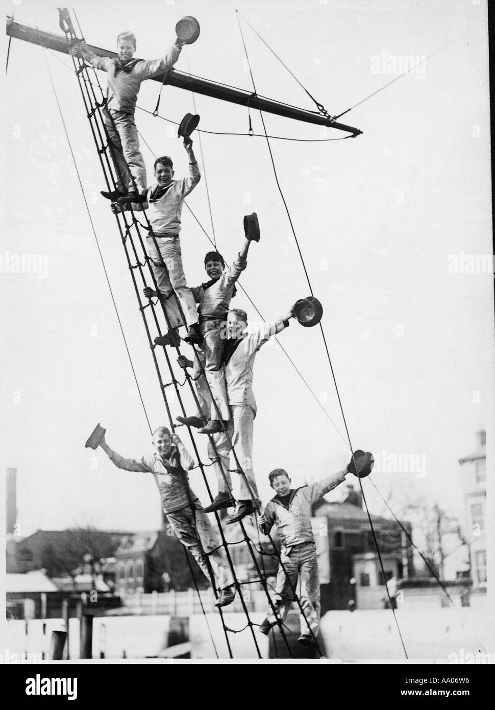 Military boys Black and White Stock Photos & Images - Alamy