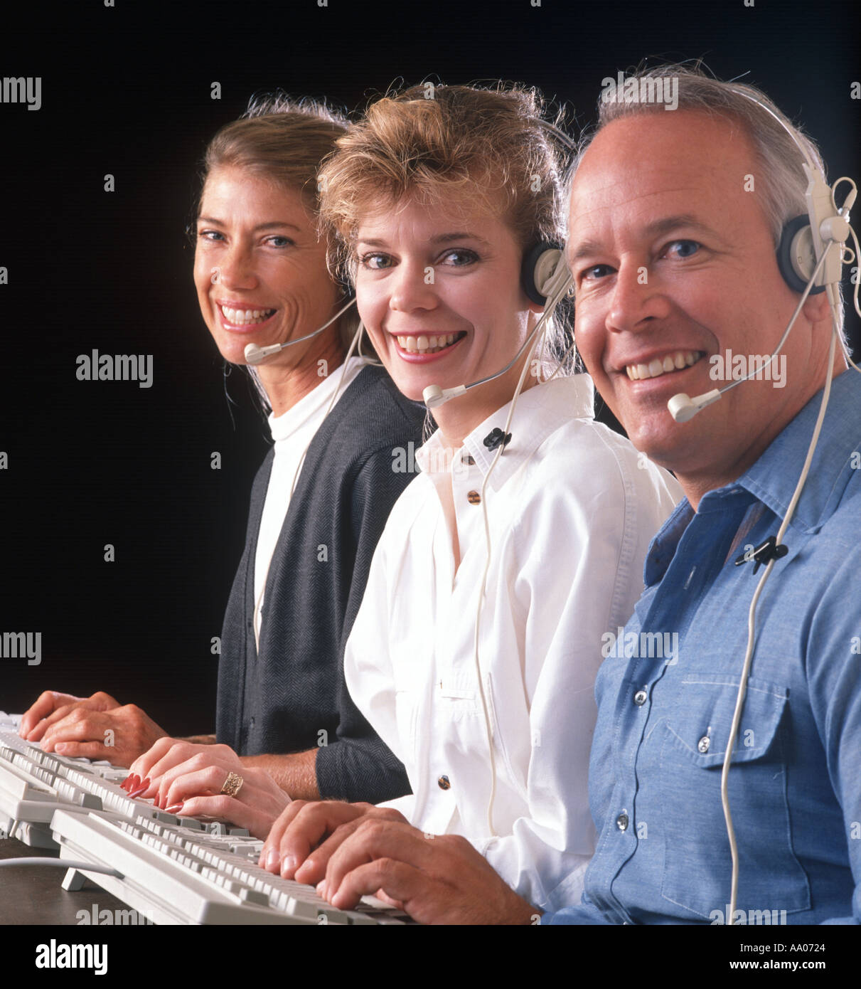 Telemarketers hi-res stock photography and images - Alamy