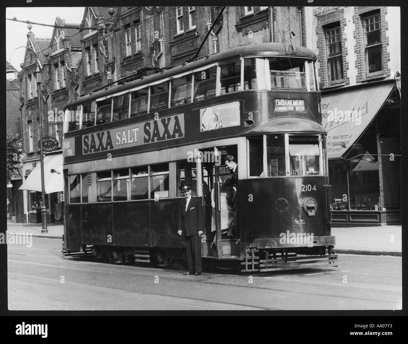 Electric trams london hi-res stock photography and images - Alamy