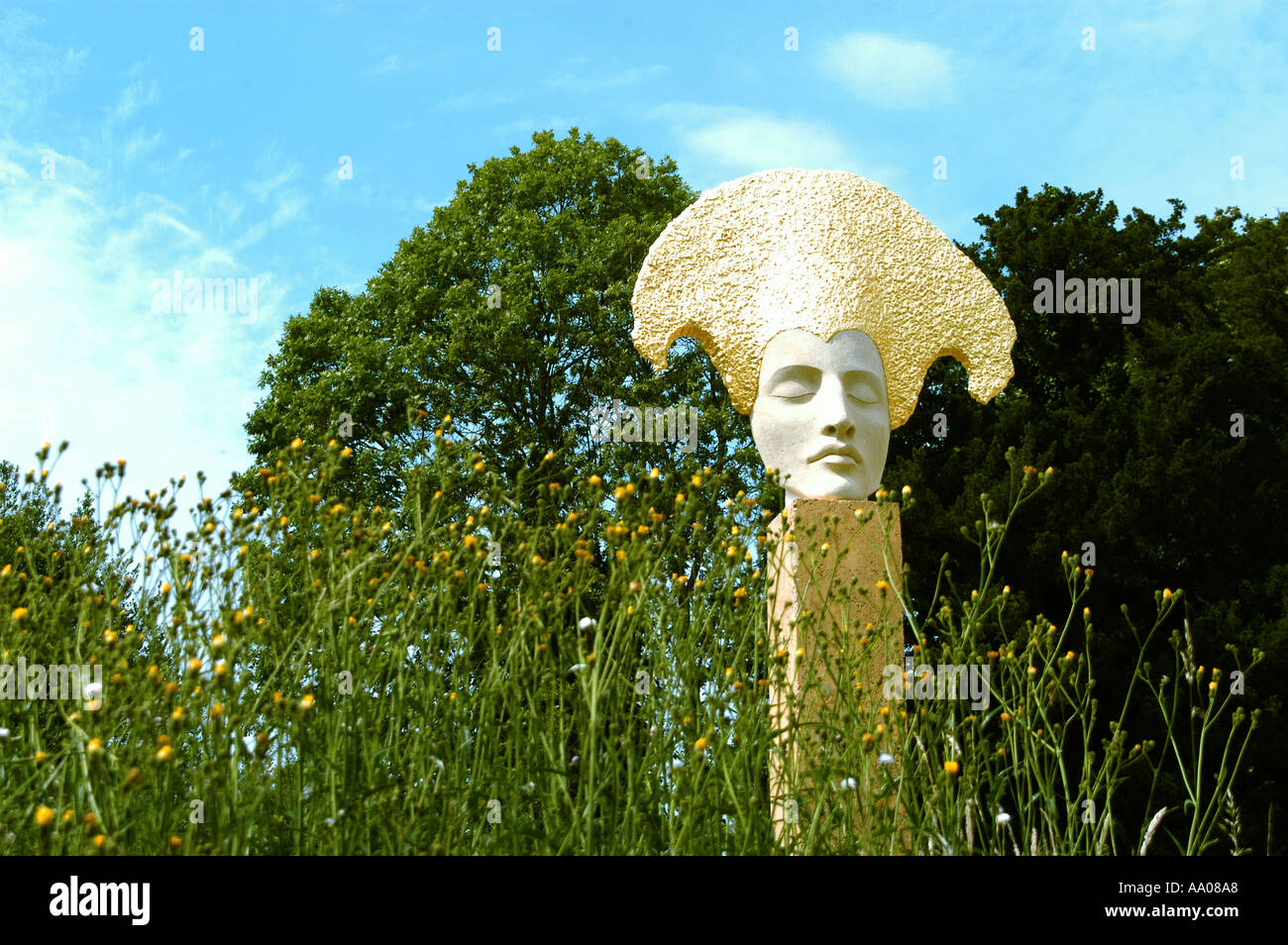 Aida Sculpture by Jon Loxley Northington Grange Hampshire England Stock ...